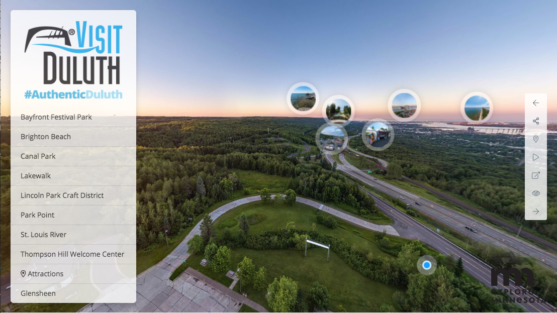 Visit Duluth Summer in 360